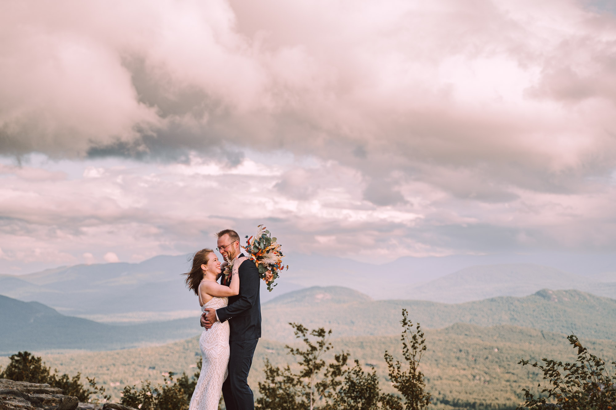 Alex + Rob Summer High Peaks Elopement - Forever Wild Vows
