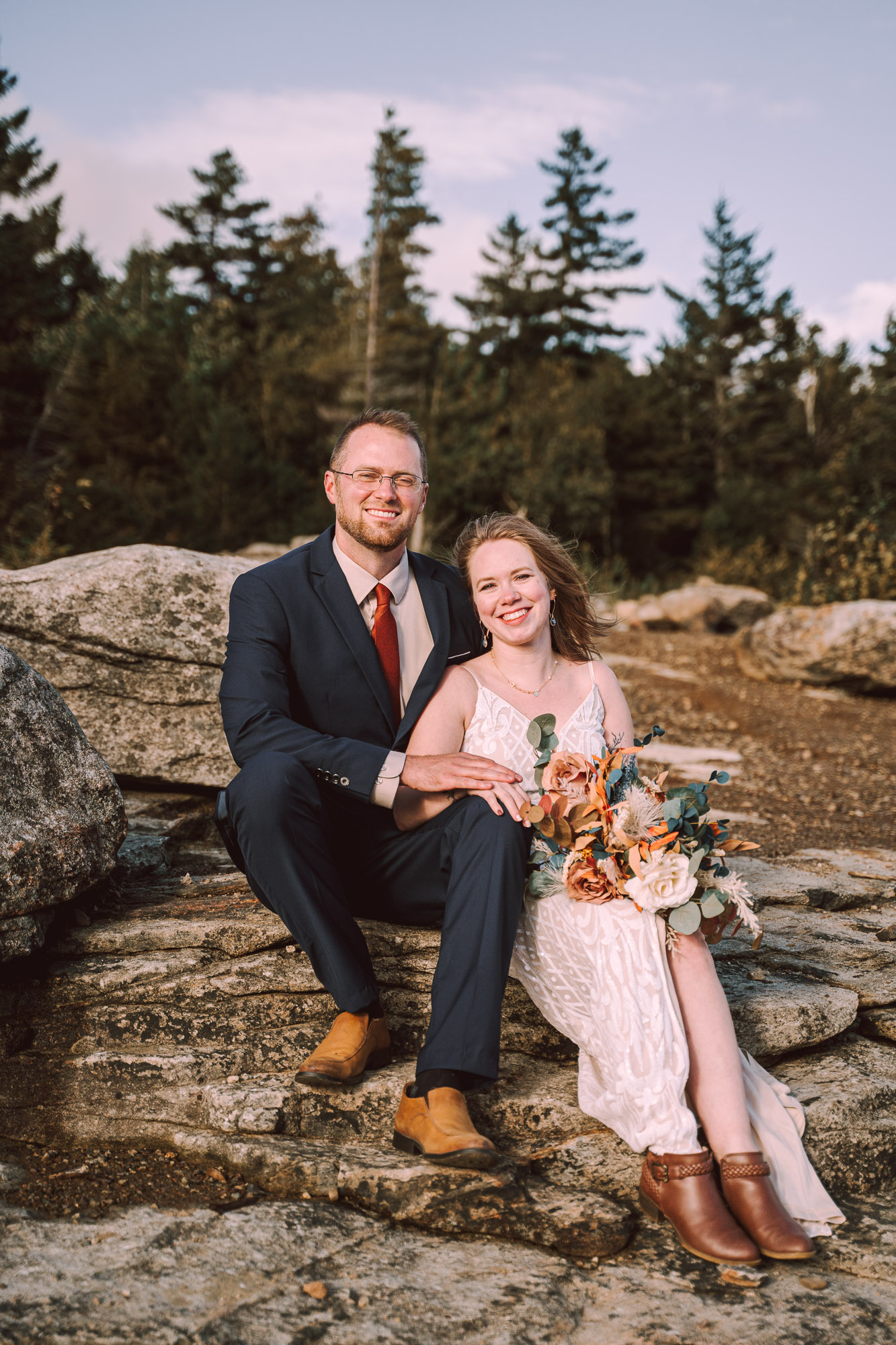 Alex + Rob Summer High Peaks Elopement - Forever Wild Vows