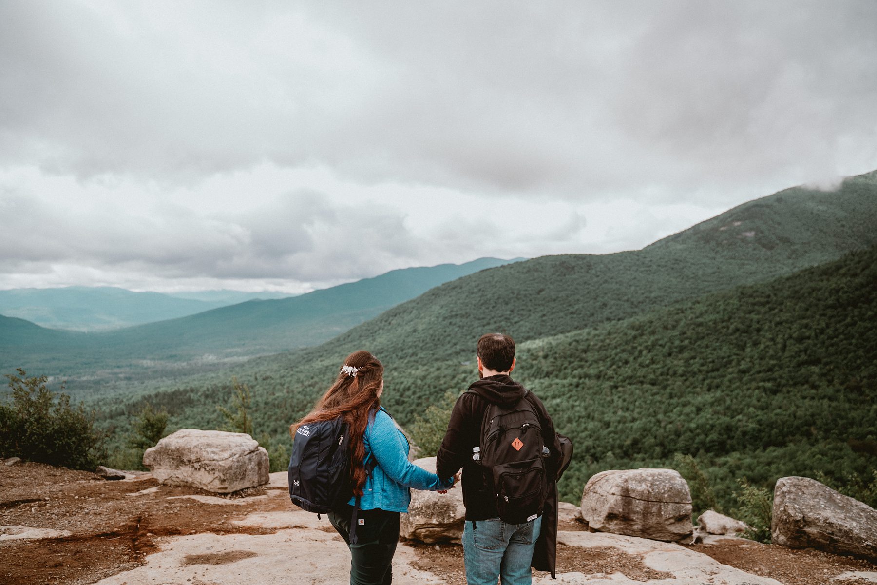 Morgan + Daniel Spring Adirondack Elopement - Forever Wild Vows